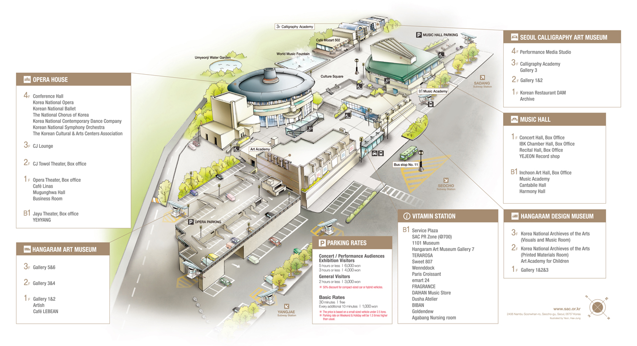 Getting Here·Parking | Plan Your Visit | Seoul Arts Center